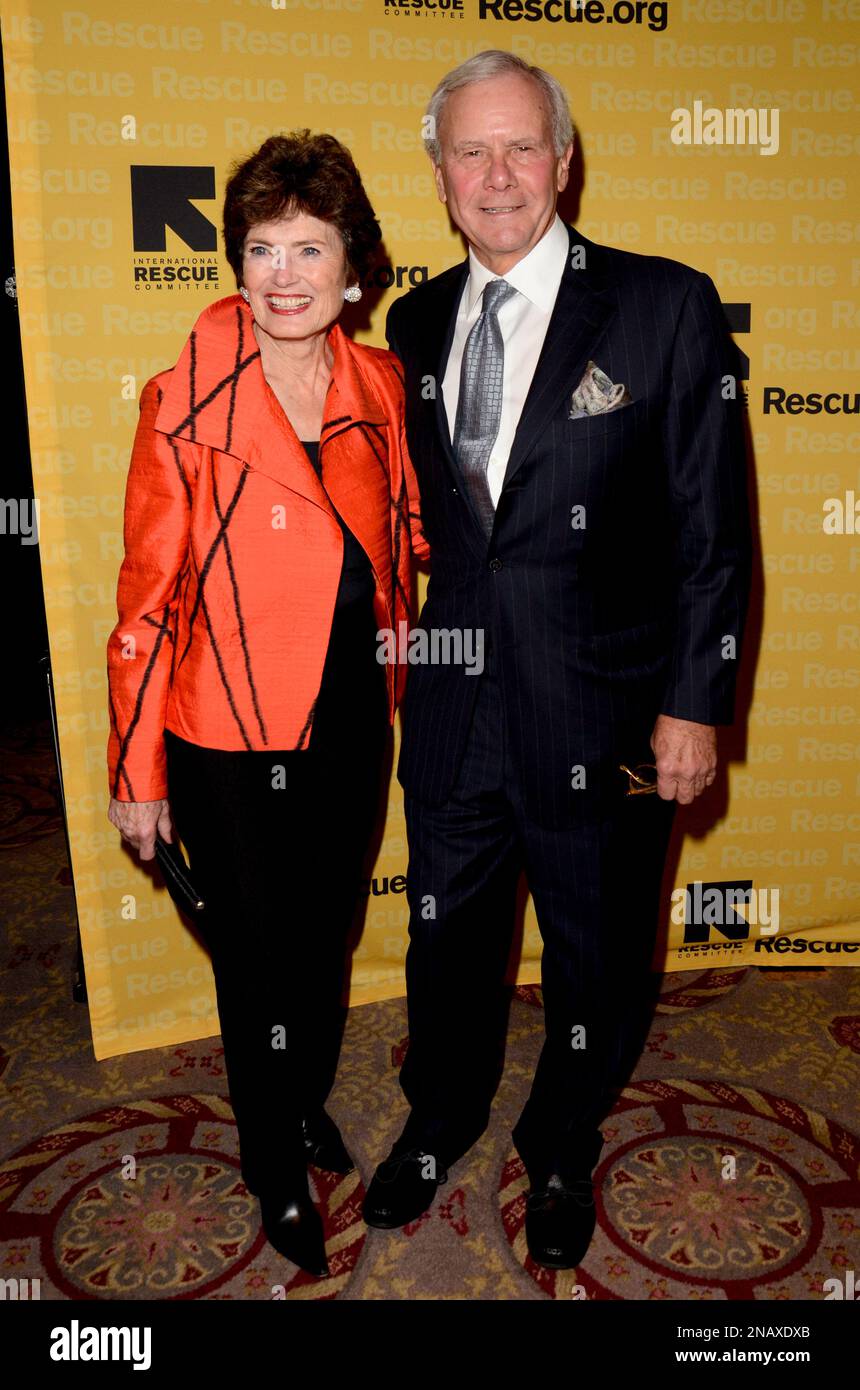 Former NBC News anchor Tom Brokaw and his wife Meredith attend the ...