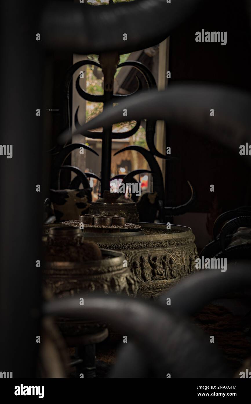 Black House (Baan Dam Museum) in Chiang Rai Stock Photo - Alamy