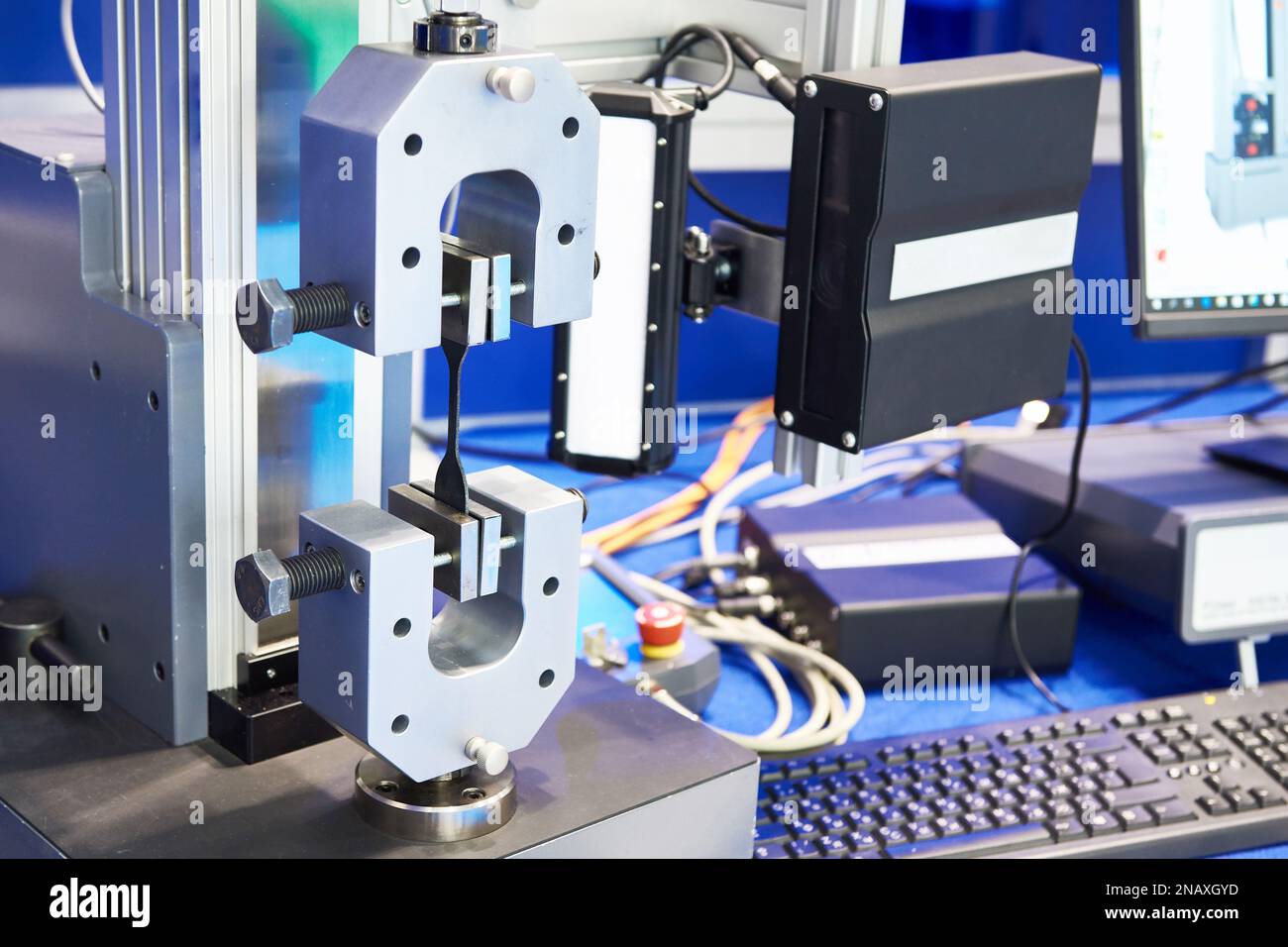 Electromechanical machines for testing metals for tensile, compression ...