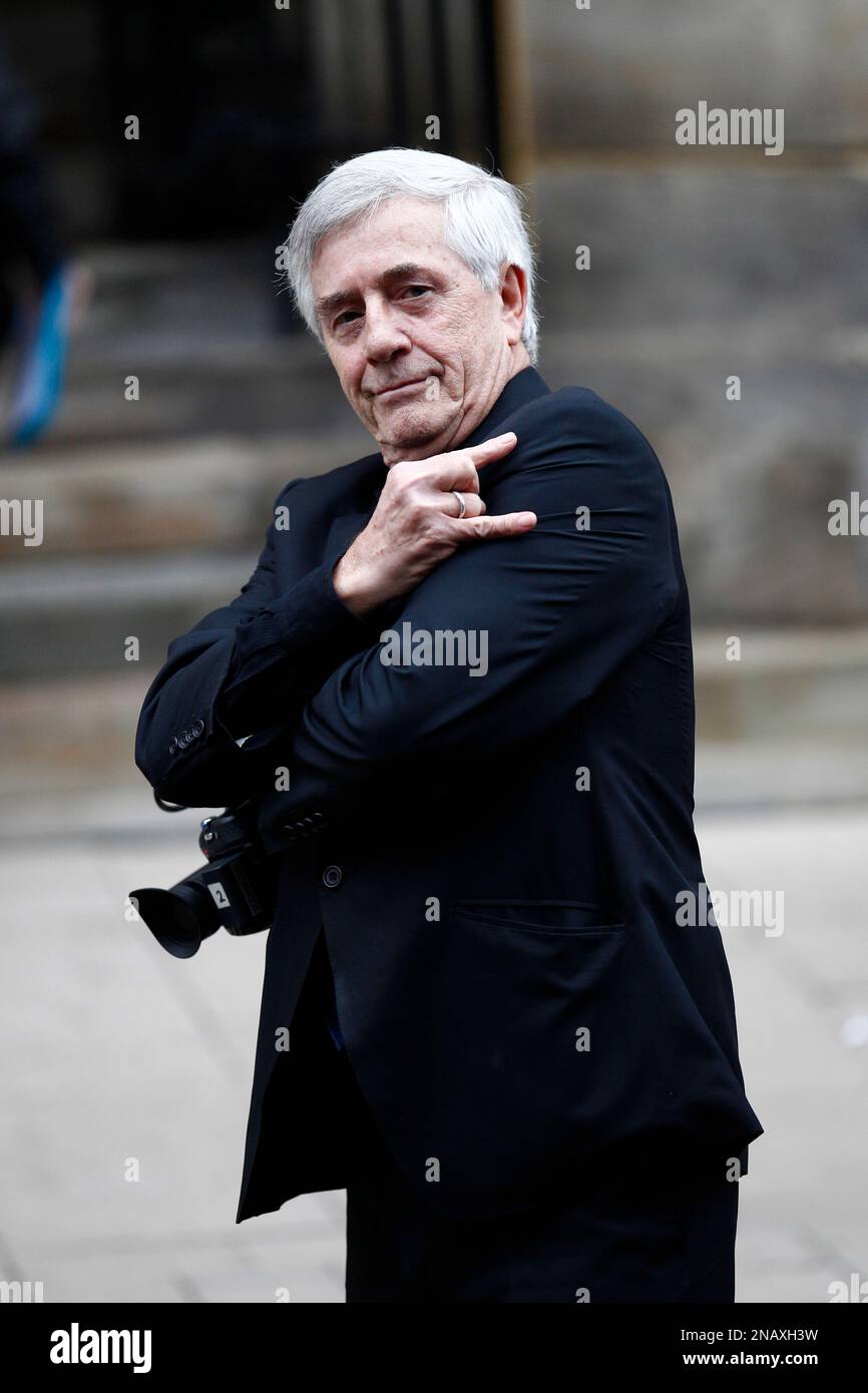 Disc jockey Tony Prince poses for pictures before a Requiem Mass for ...