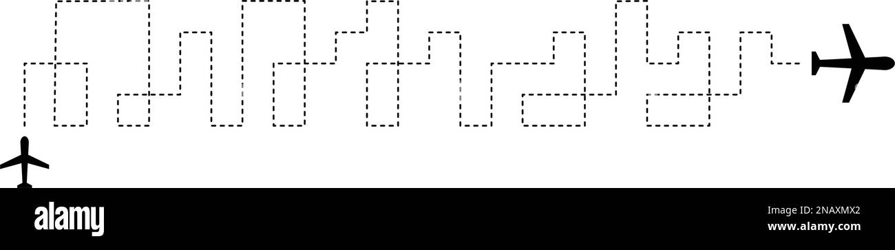 Tracing lines dotted outline shape preschool and kindergarten school ...