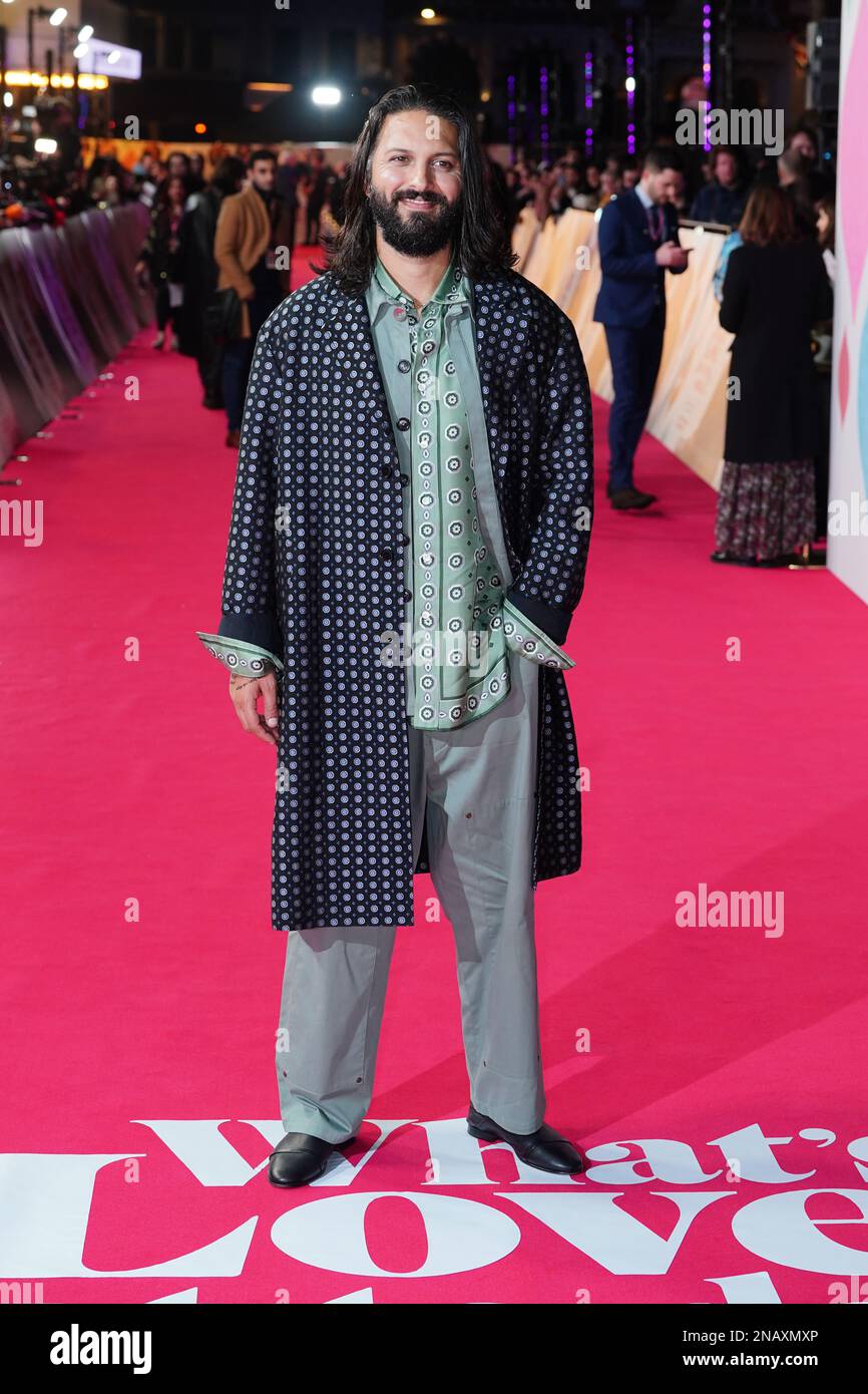 Shazad Latif attending the UK premiere of What's Love Got to Do with It ...