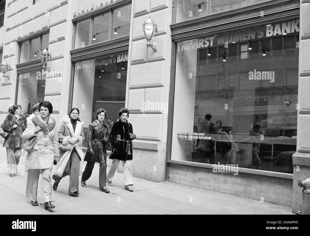 New York City’s First Women’s Bank at Park Avenue and 57th Street in ...