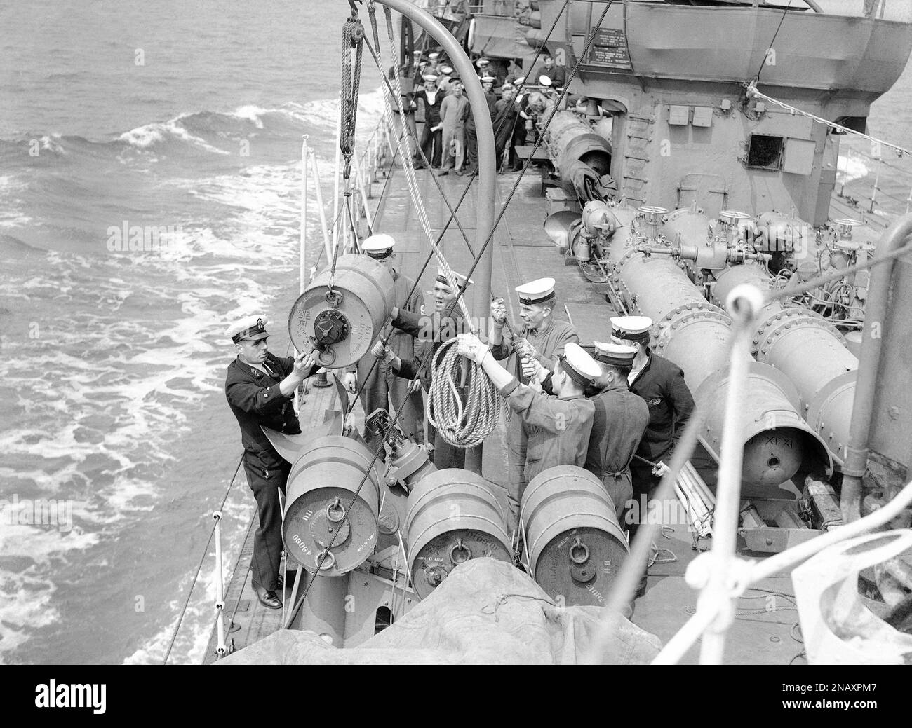 The business of destroying submarines falls, aptly enough, largely to ...