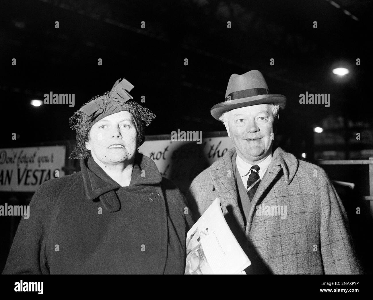 Douglas Hogg, Viscount Hailsham, the Lord Chancellor and his wife Sarah ...
