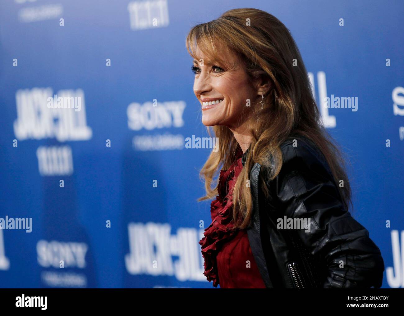 Jane Seymour arrives at the premiere of "Jack and Jill", Sunday, Nov. 6 ...