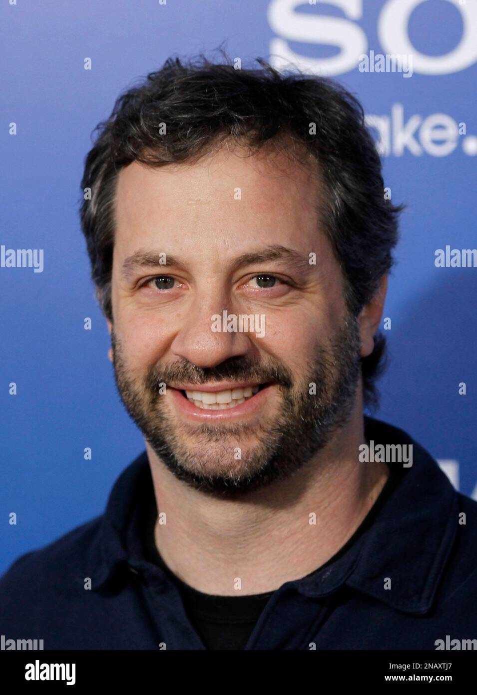 Judd Apatow arrives at the premiere of "Jack and Jill", Sunday, Nov. 6 ...