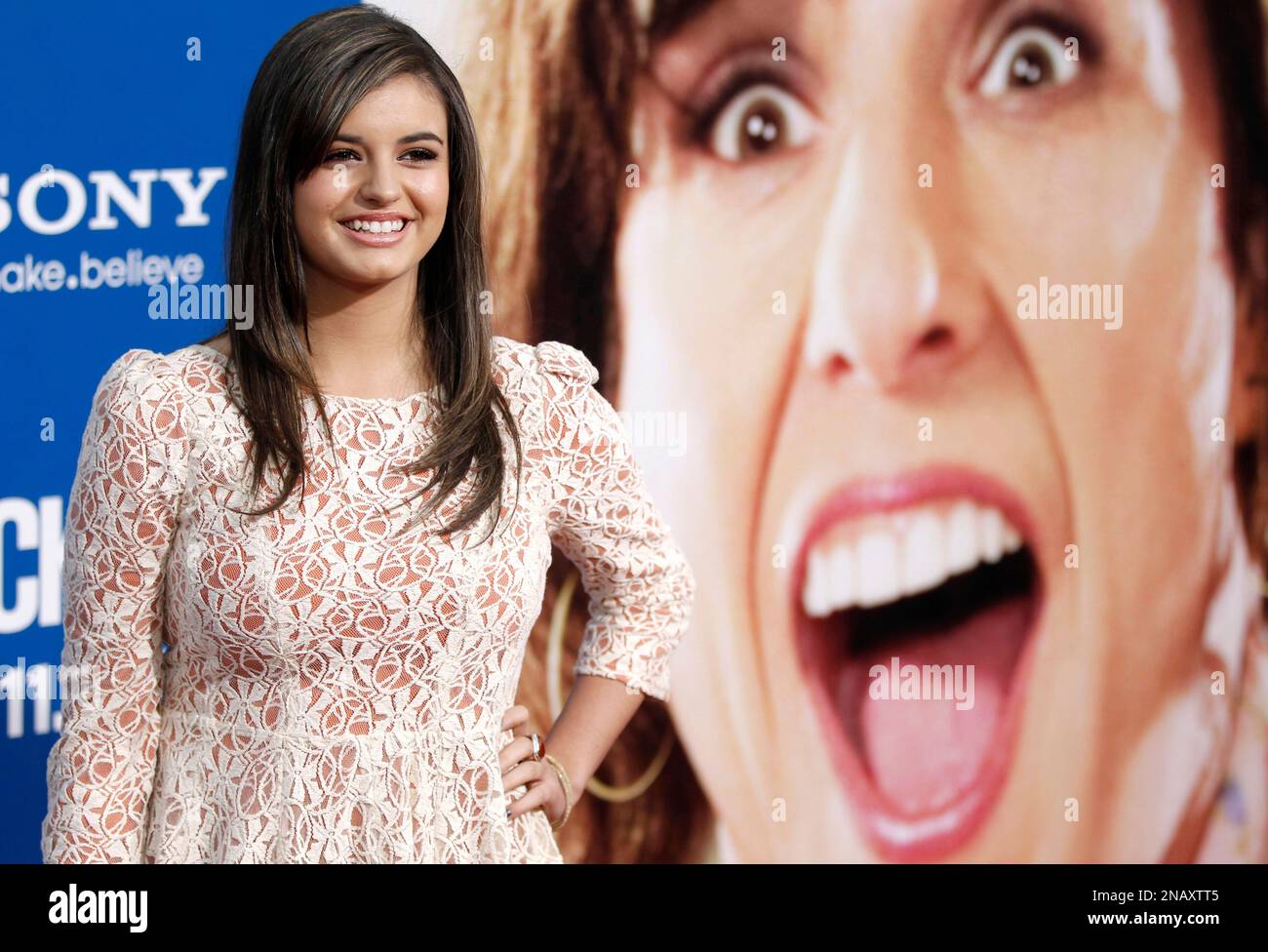 Rebecca Black arrives at the premiere of "Jack and Jill", Sunday, Nov ...