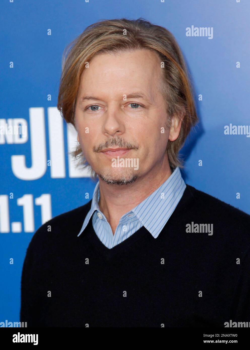 David Spade arrives at the premiere of "Jack and Jill", Sunday, Nov. 6, 2011, in Los Angeles ...