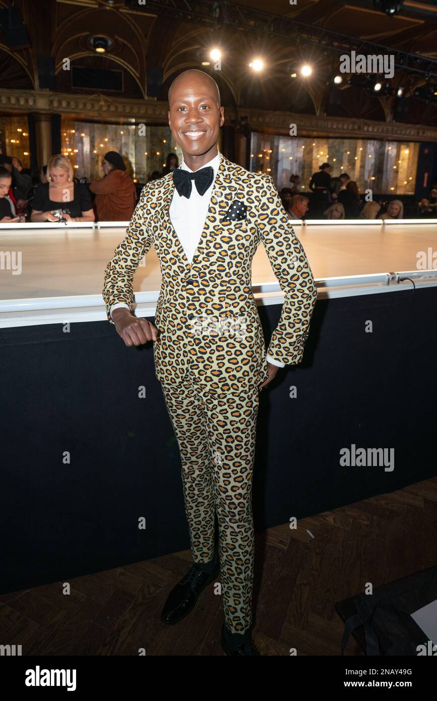 Charles Charlii Sebunya attends the Elysian Impact Inaugural CatWalk FurBaby Fashion Show at ...