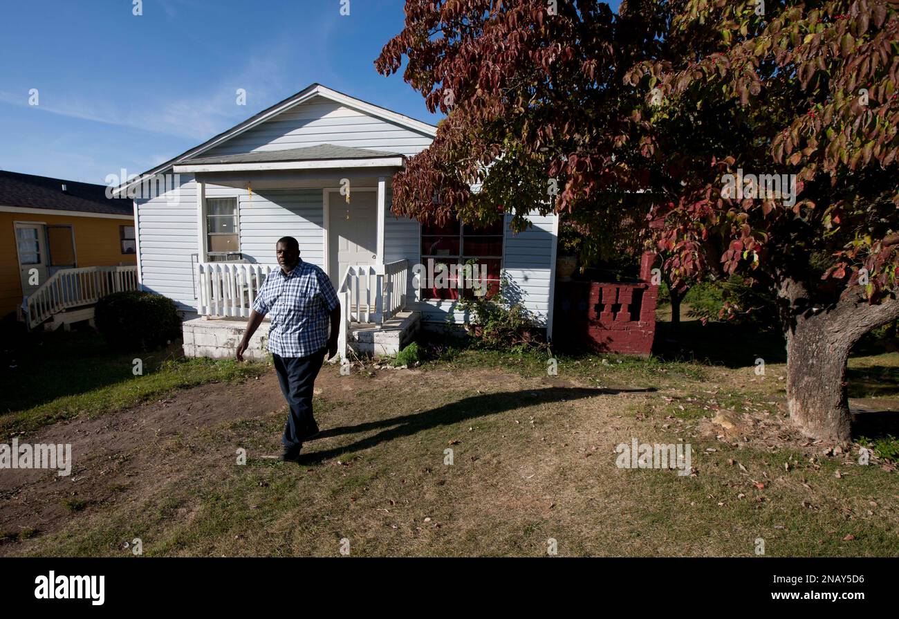 In this Wednesday, Oct. 26, 2011 photo, James Ware walks away from the ...