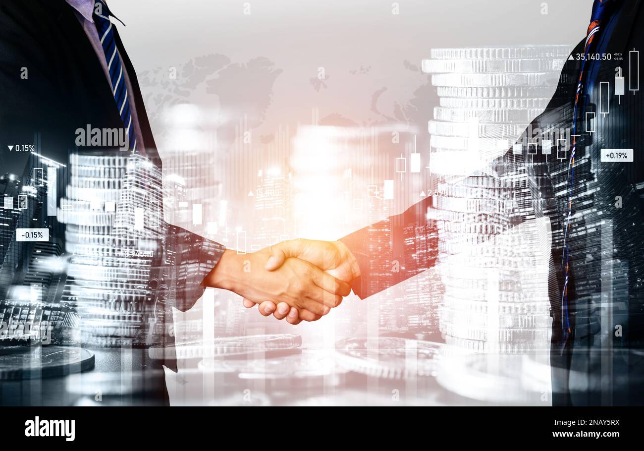 Business Handshake Money