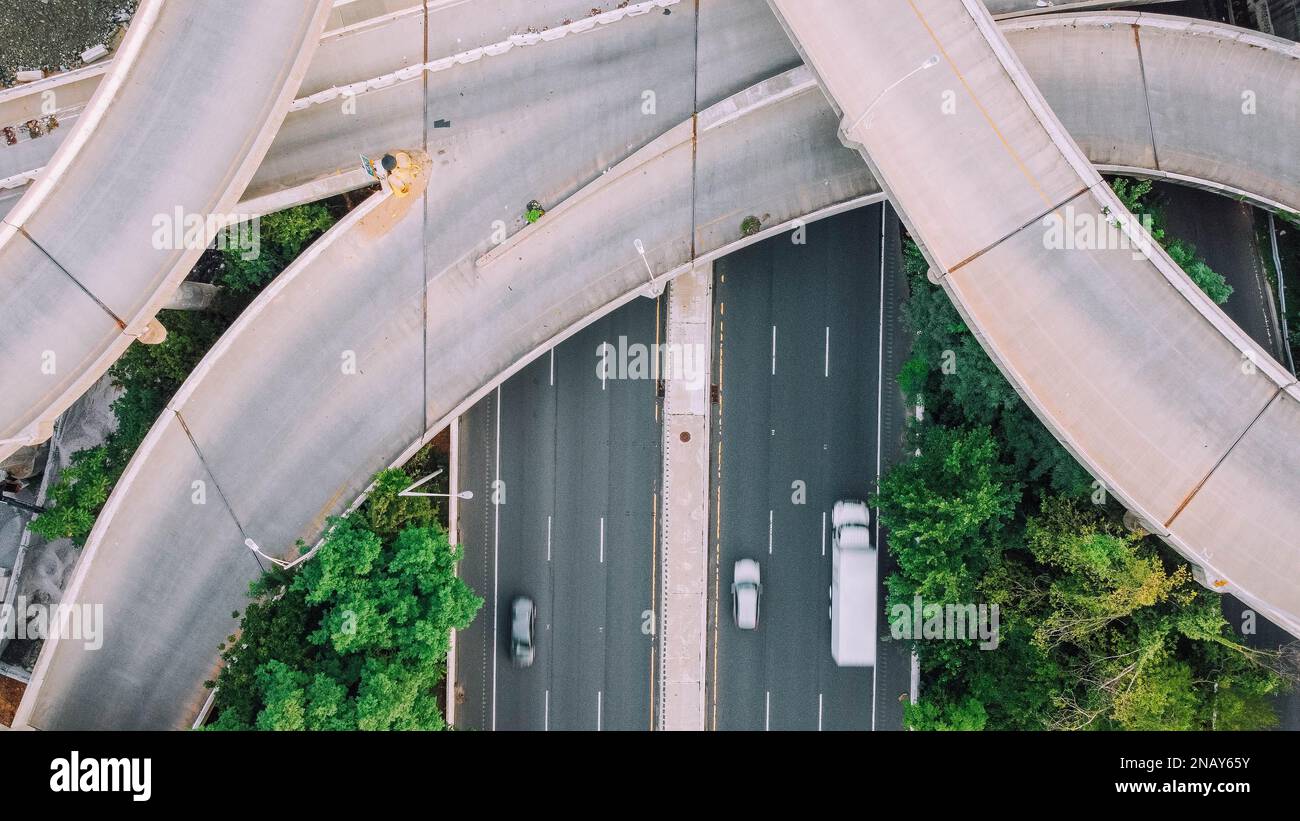 Overlapping cars hi-res stock photography and images - Alamy