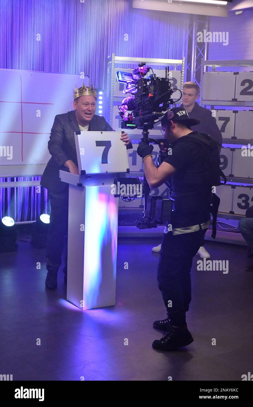 Jens Knossi Knossalla bei der Live-Show Der großen Retro Koffershow im ...