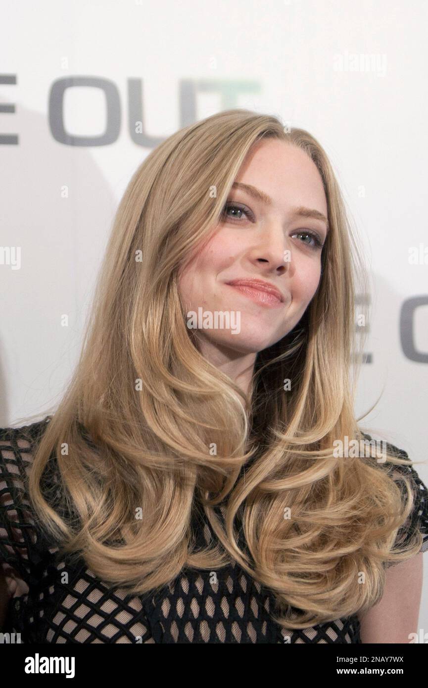 US actress Amanda Seyfried poses during a photo call for her movie 'In ...