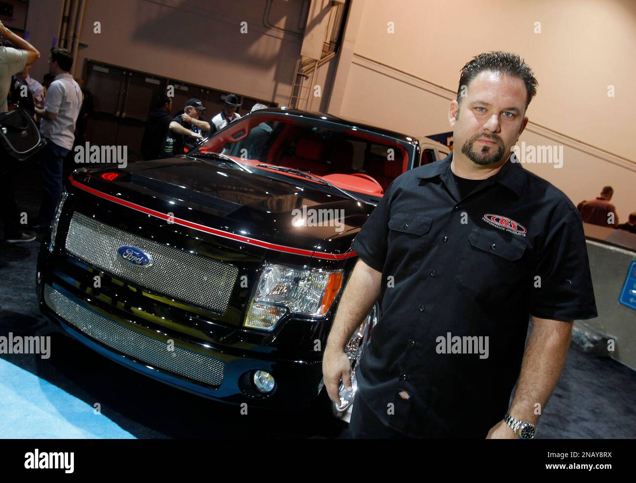 Casey Scranton with his custom Ford F150, winner of the Gran Turismo ...