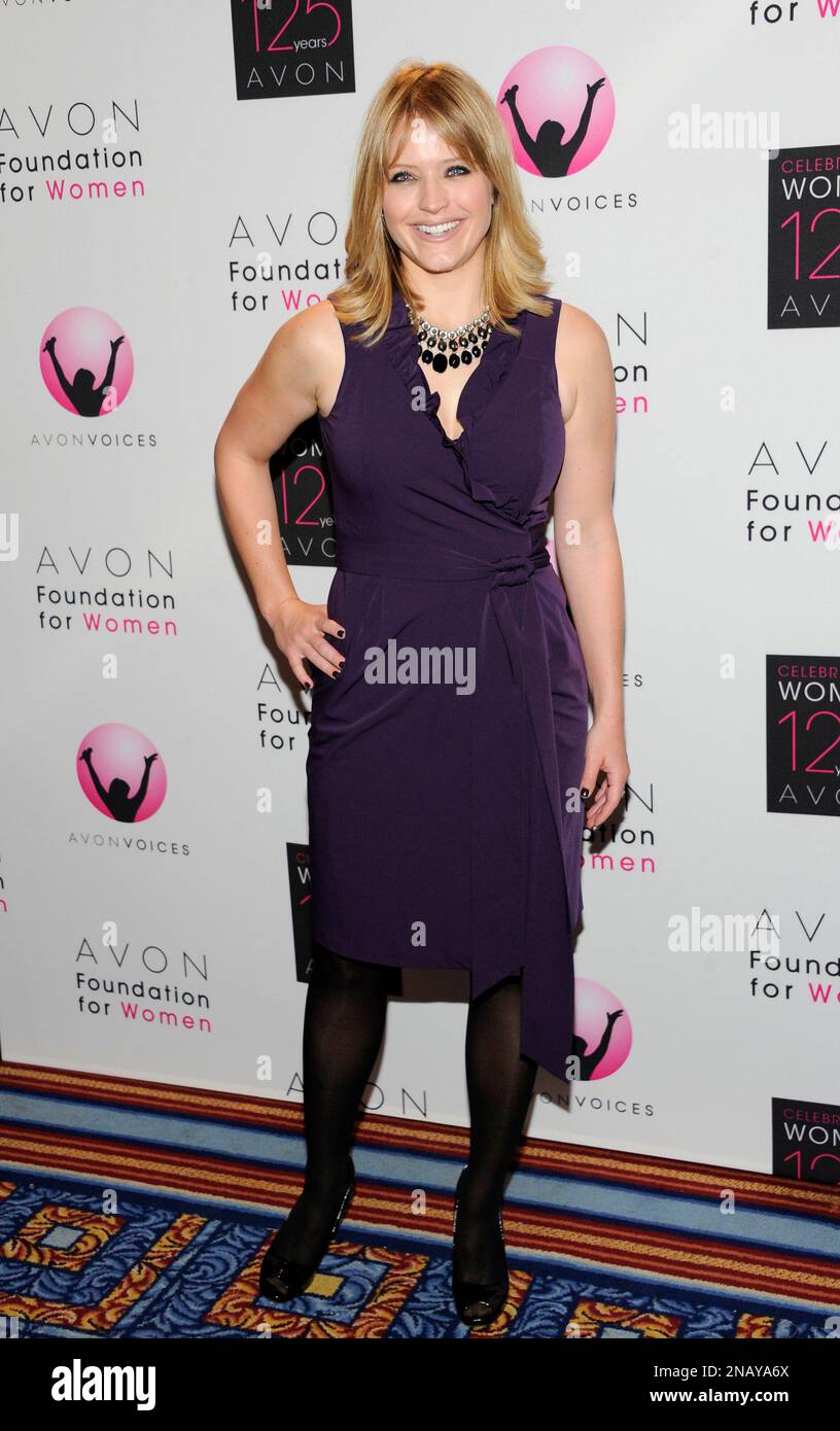 Sarah Hayes attends the Avon Foundation Awards Gala at the Marriott ...