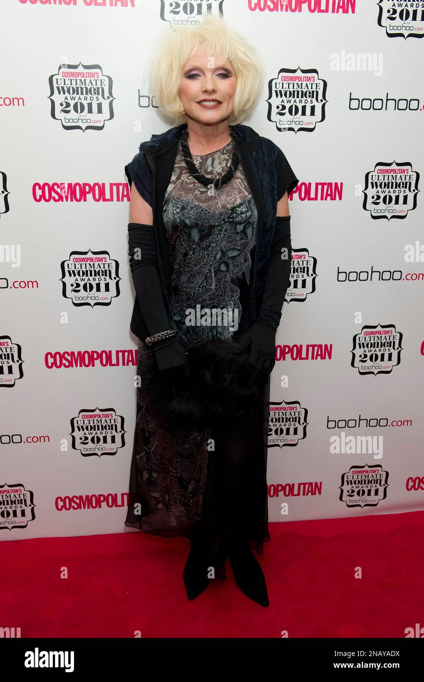 Debbie Harry arrives for the Cosmopolitan Ultimate Women of the Year ...