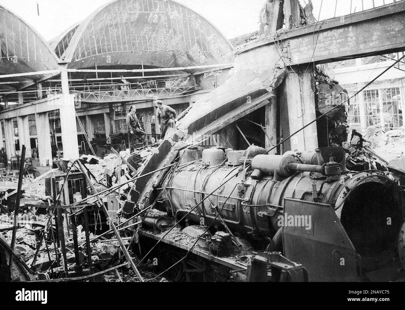 Damaged destruction ruined emergencies and disasters transportation ...
