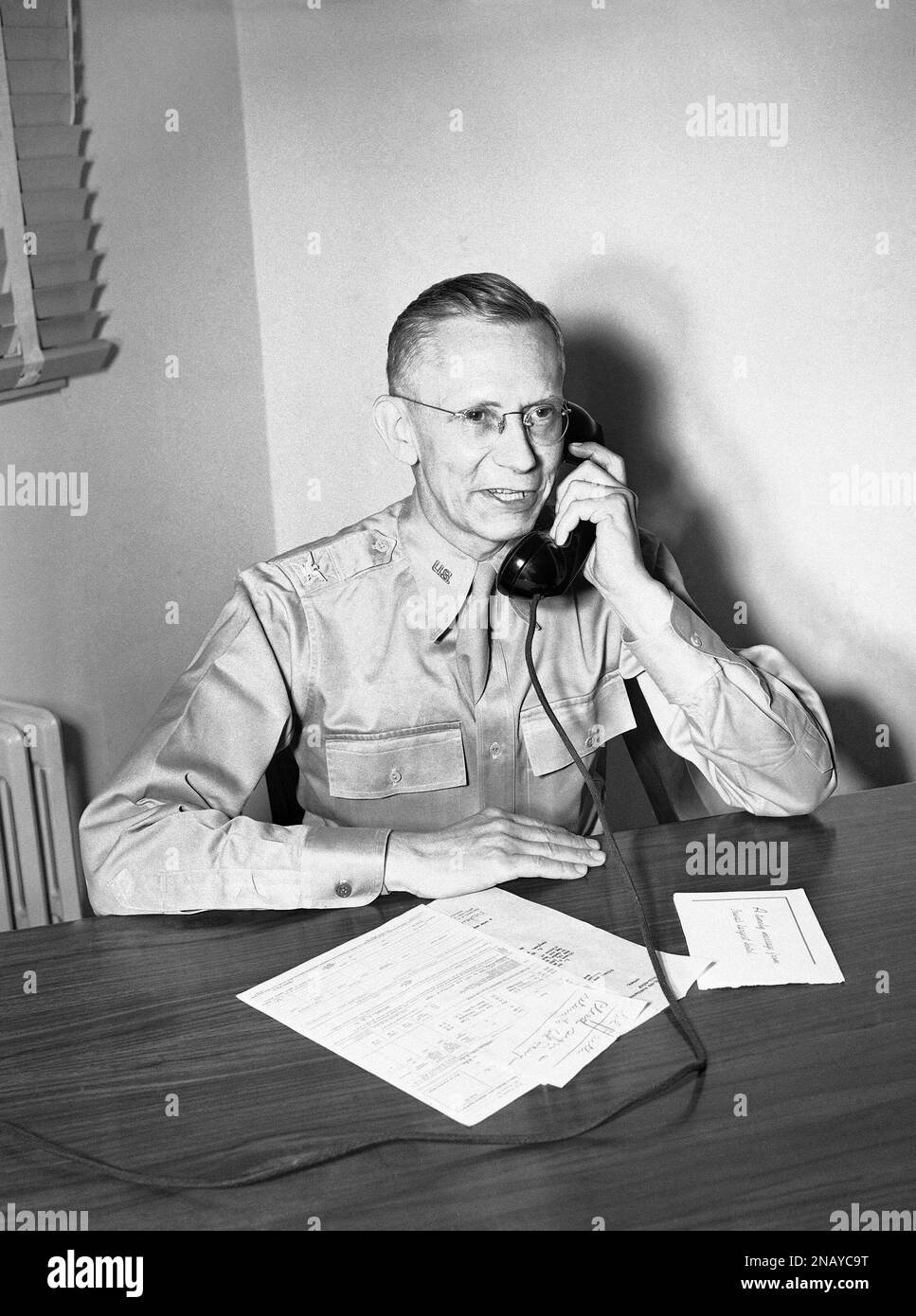 Colonel Don C. Faith of United States Army, who will have charge of ...