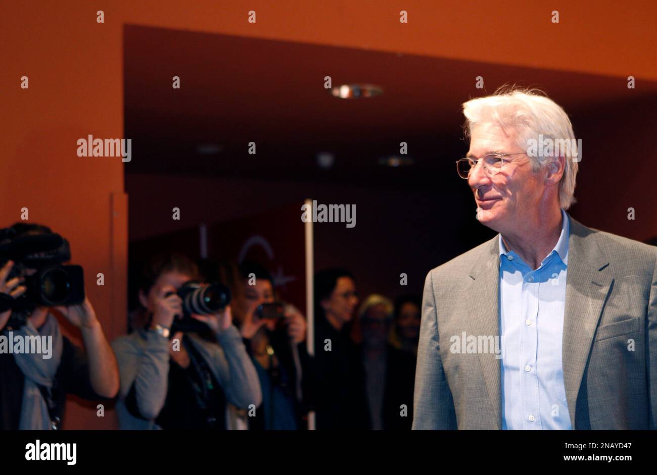 American actor Richard Gere arrives for a photo call for the movie ...