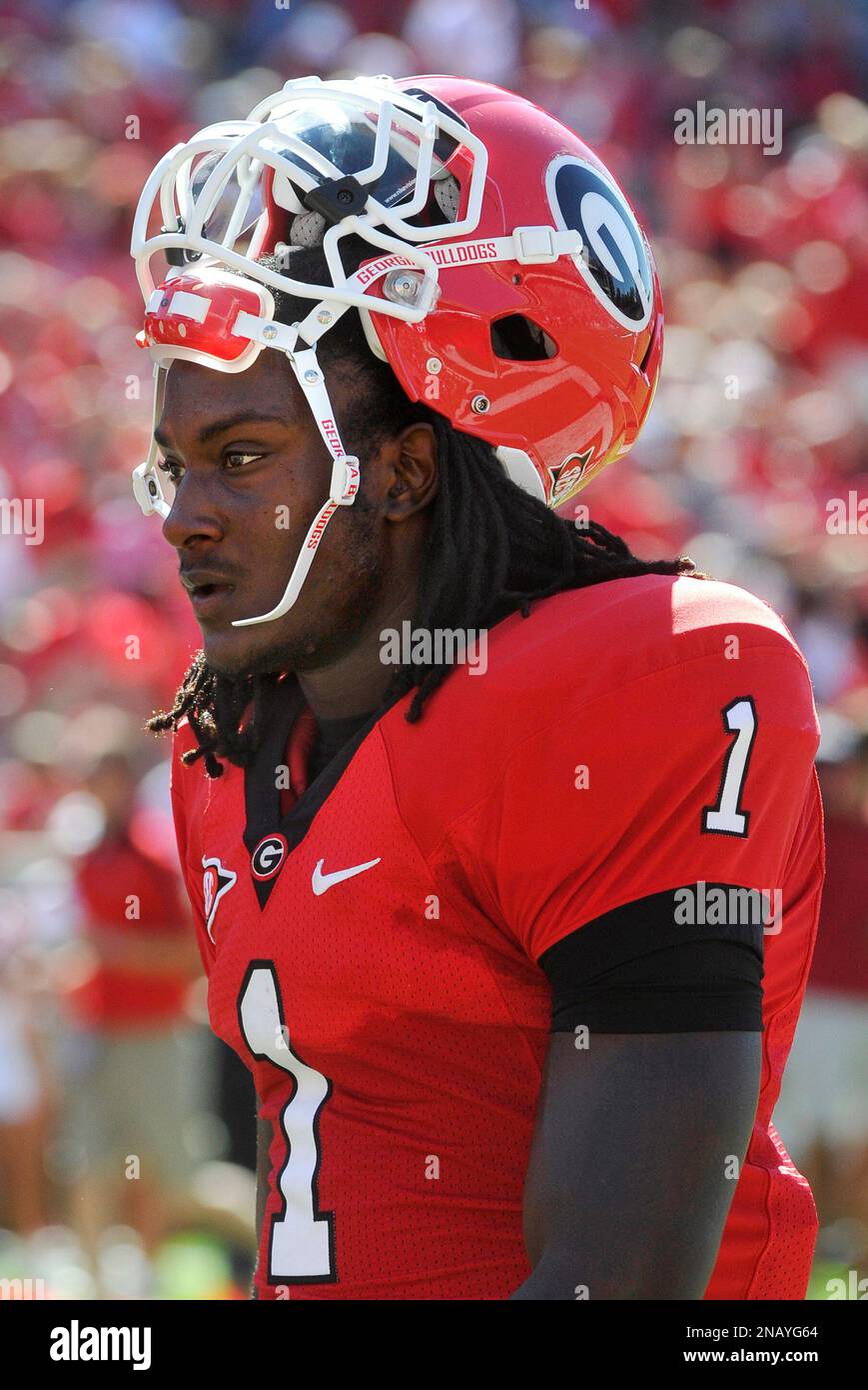 FILE - In this Sept. 10, 2011, file photo, Georgia running back Isaiah ...