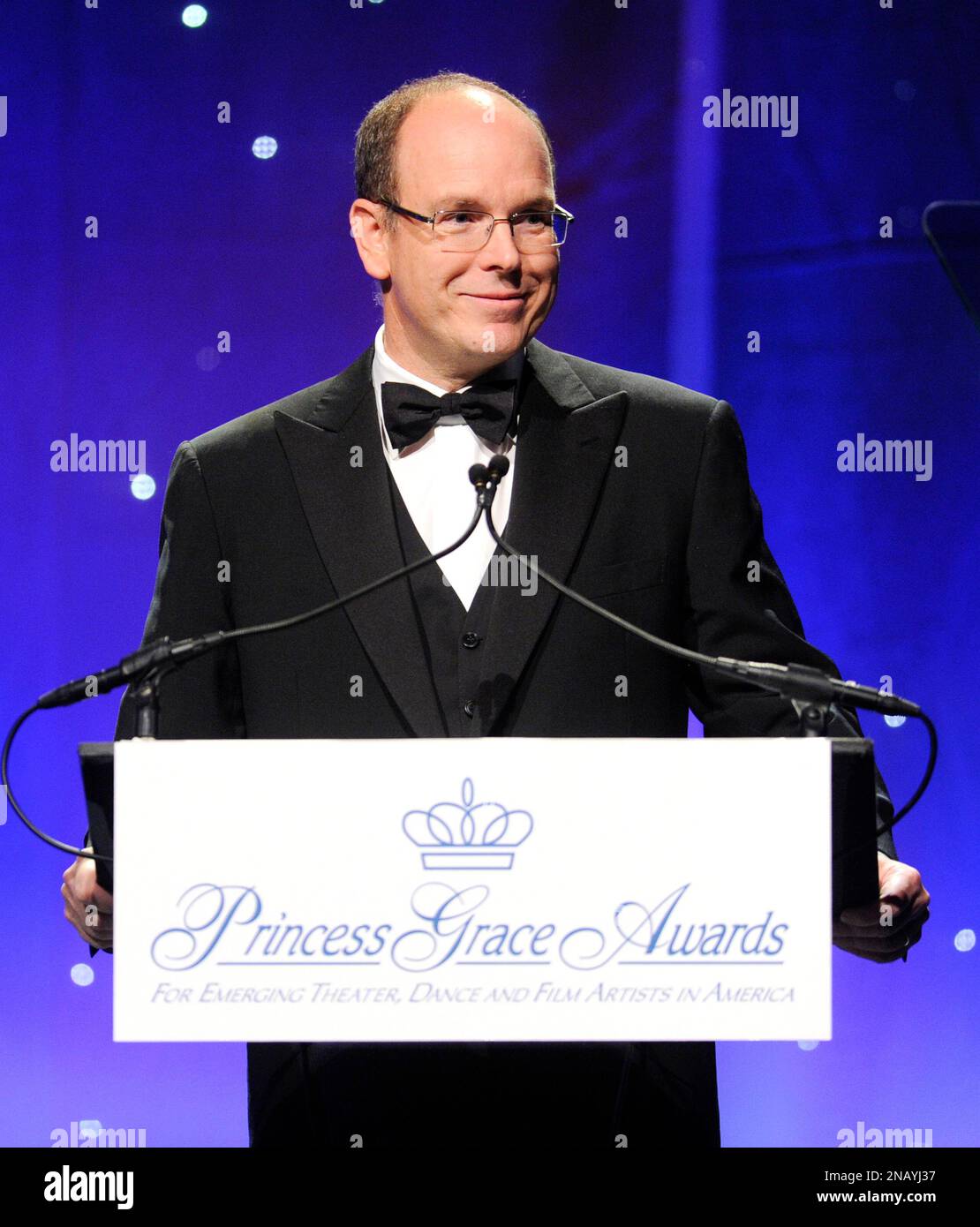 T.S.H. Prince Albert II introduces Prince Rainier III Award honoree ...