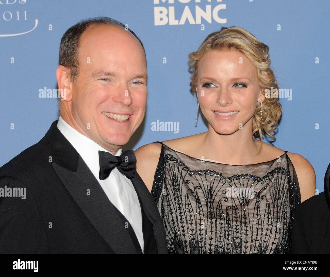 T.S.H. Prince Albert II and Princess Charlene of Monaco attend the ...