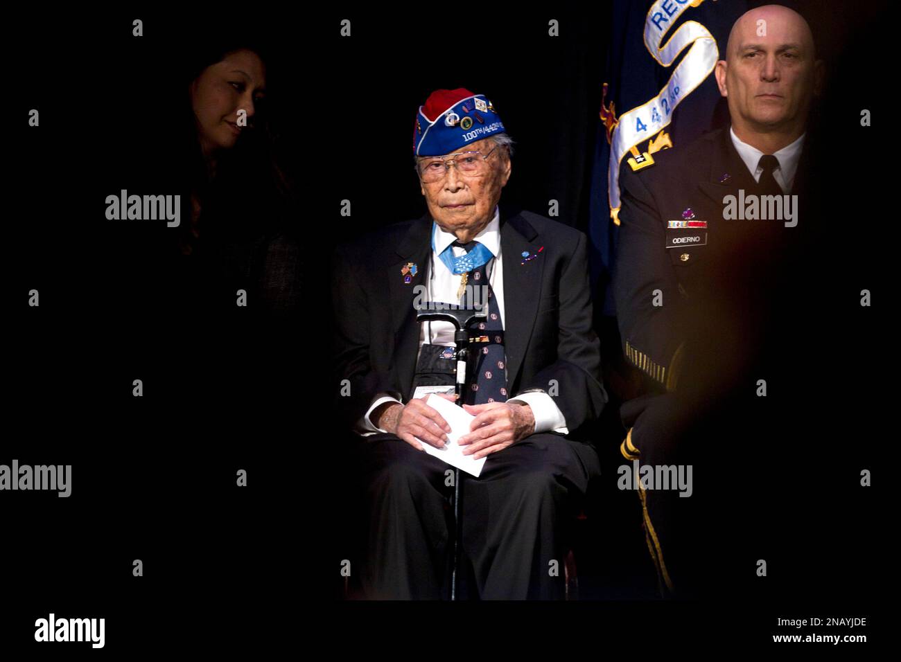 Nisei Veteran and Medal of Honor recipient George Joe Sakato of Denver ...