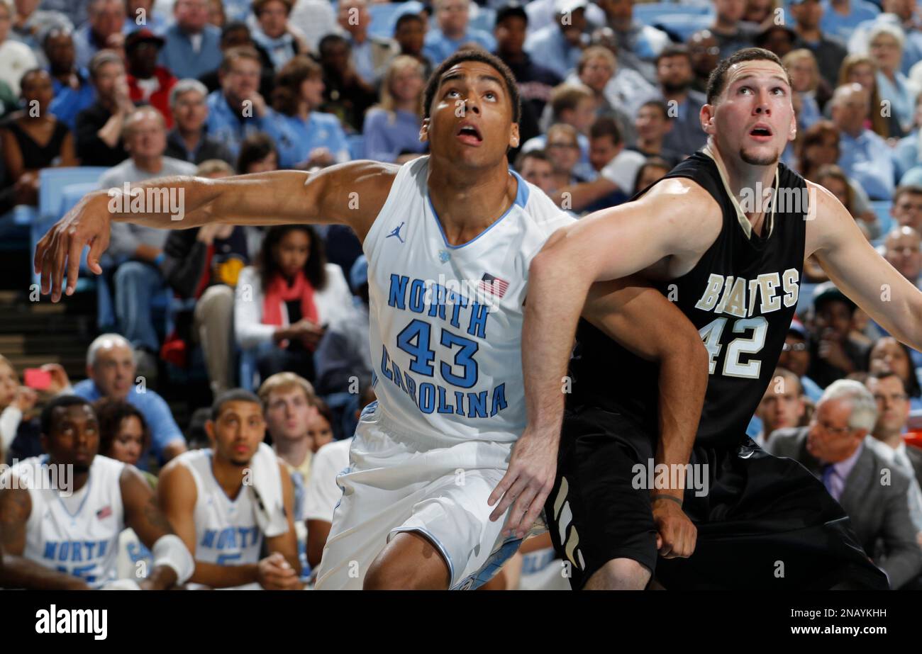 North Carolina James Michael McAdoo (43) battles UNC-Pembroke Nathan ...