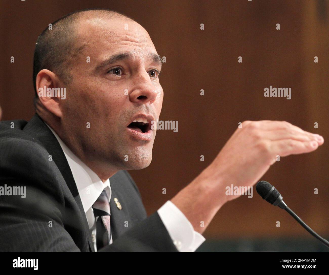 Deputy Immigration and Customs Enforcement (ICE) Director Kumar Kibble ...