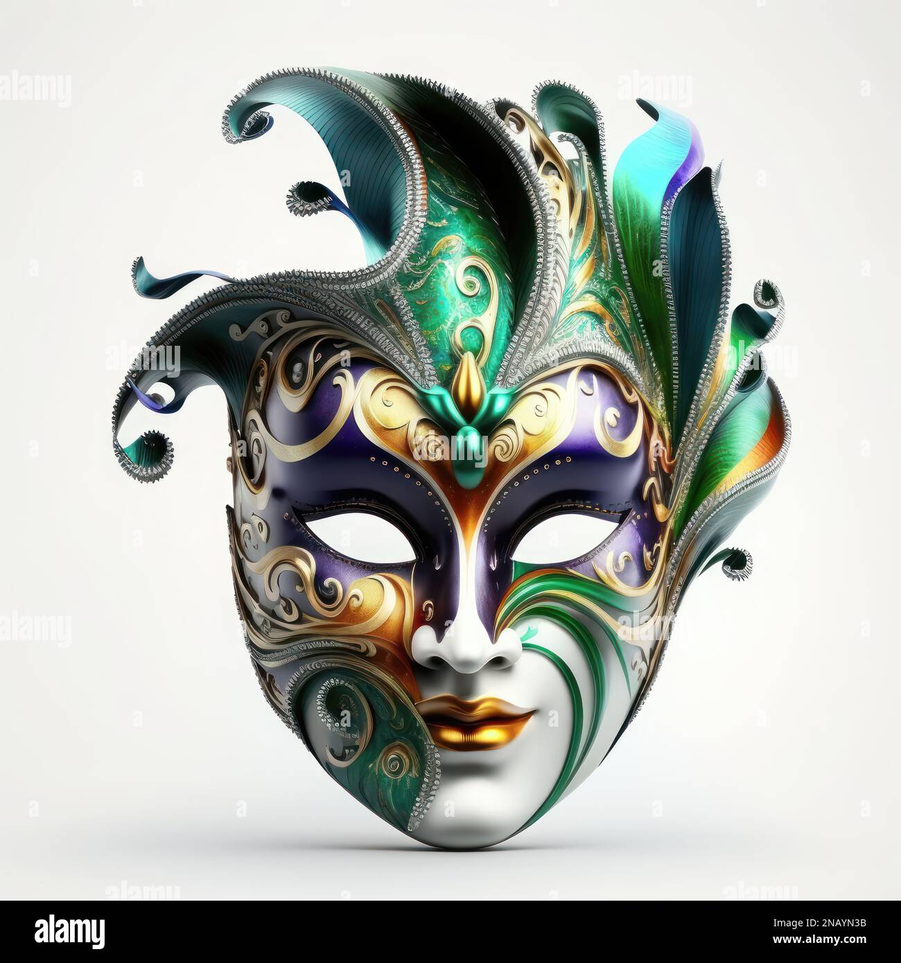 Carnival Mask Template