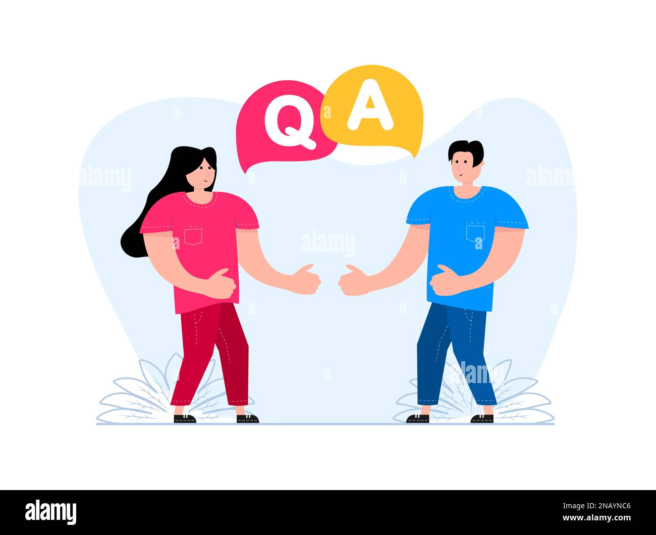 Information stood Stock Vector Images - Alamy