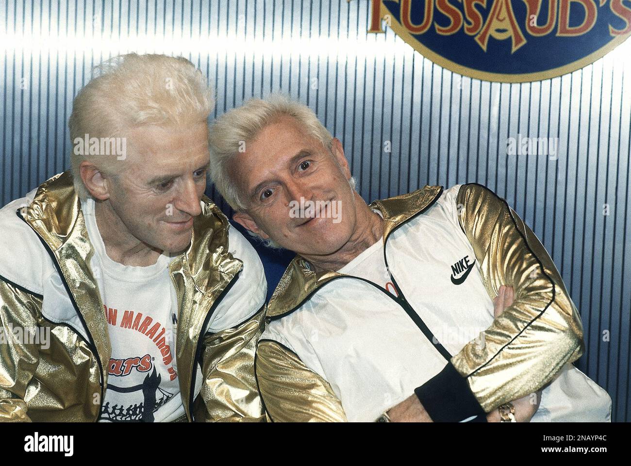 Disc jockey and present on Britain's Radio 1, Jimmy Saville pictured ...