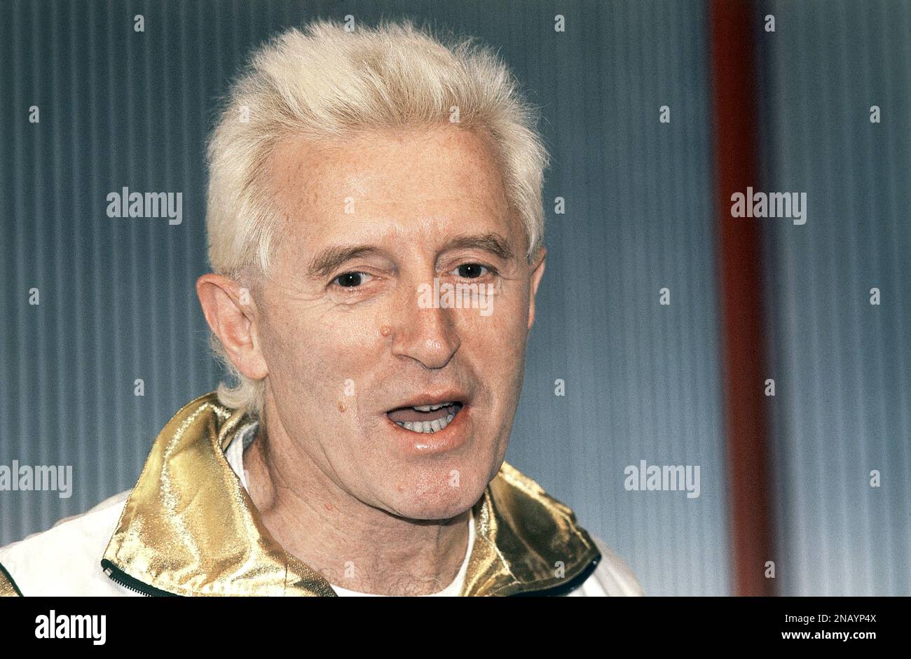 Disc jockey and present on Britain's Radio 1, Jimmy Saville pictured at ...