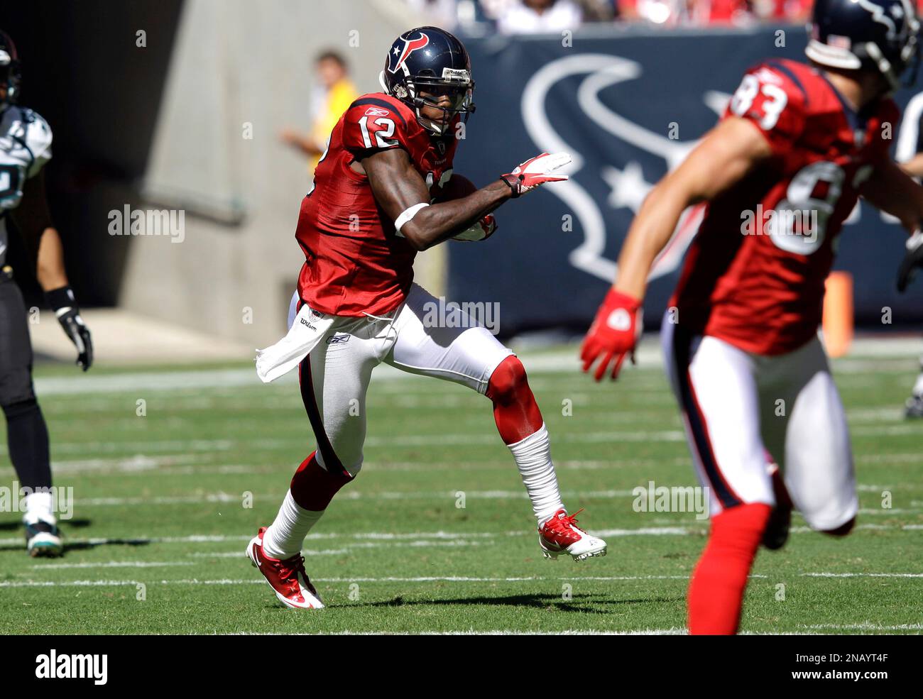 Houston Texans wide receiver Jacoby Jones (12) in the first quarter of ...