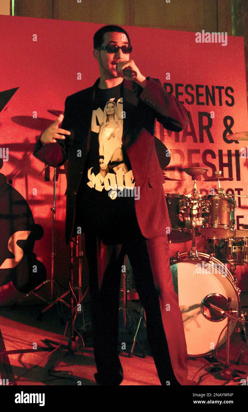In this Saturday, Oct. 29, 2011 photo, Pakistani rap singer Adil Omar ...