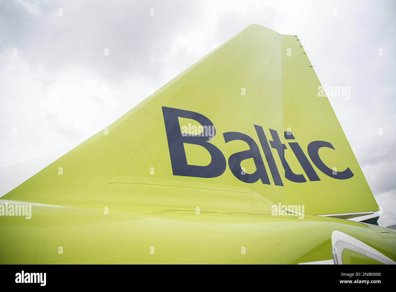 ISTANBUL, TURKIYE - OCTOBER 08, 2022: Air Baltic Airbus A220-371 (55165 ...