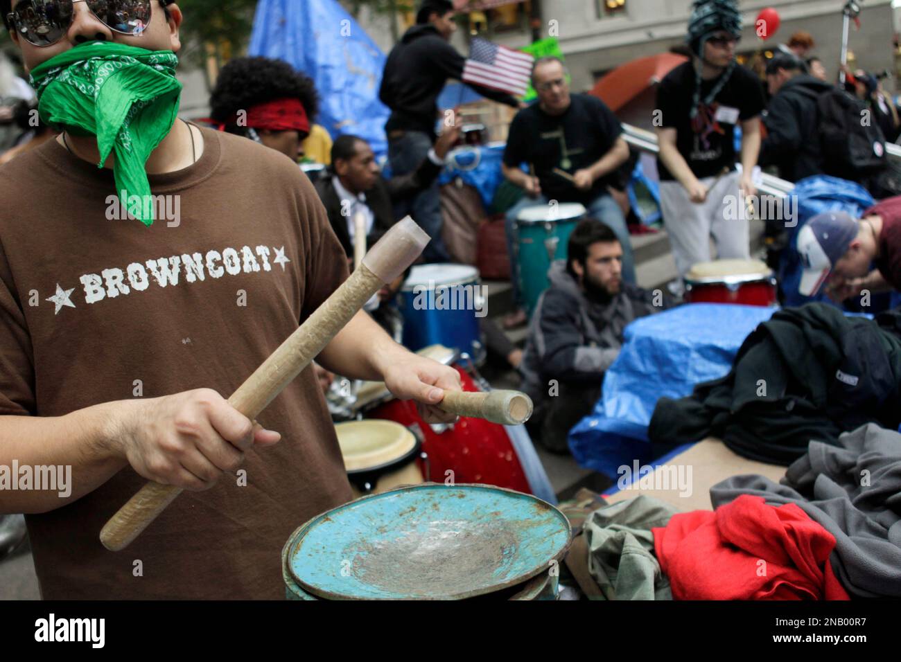 FILE - In this Oct. 26, 2011 file photo, Occupy Wall Street protesters ...