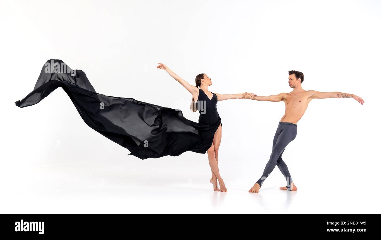 Fabric wind dance hi-res stock photography and images - Alamy