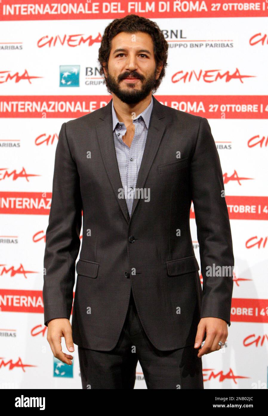 Italian actor Francesco Scianna poses during a photocall to present the ...