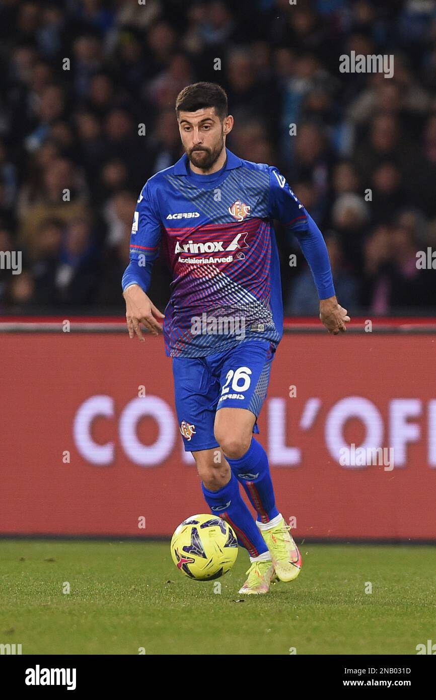 Naples, Italy. 12 Feb, 2023. Marco Benassi of US Cremonese during the ...