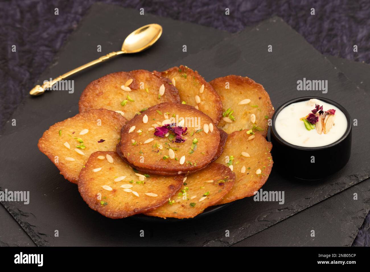 Malpua Or Pua Are Traditional Indian Sweet Mithai Pancakes Drenched ...