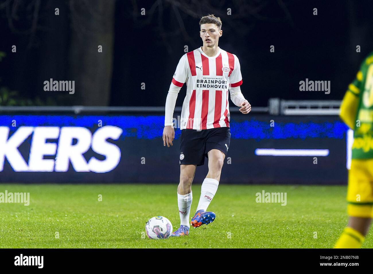 EINDHOVEN, 13-02-2023. Sportcomplex de Herdgang, Stadium of Jong PSV. Dutch ...