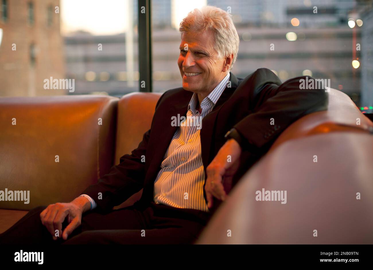Nine-time Olympic swimming medalist Mark Spitz appears at the London ...
