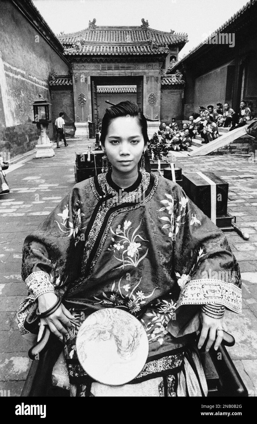 Filming in the Forbidden City in Beijing, China for the movie “The Last ...
