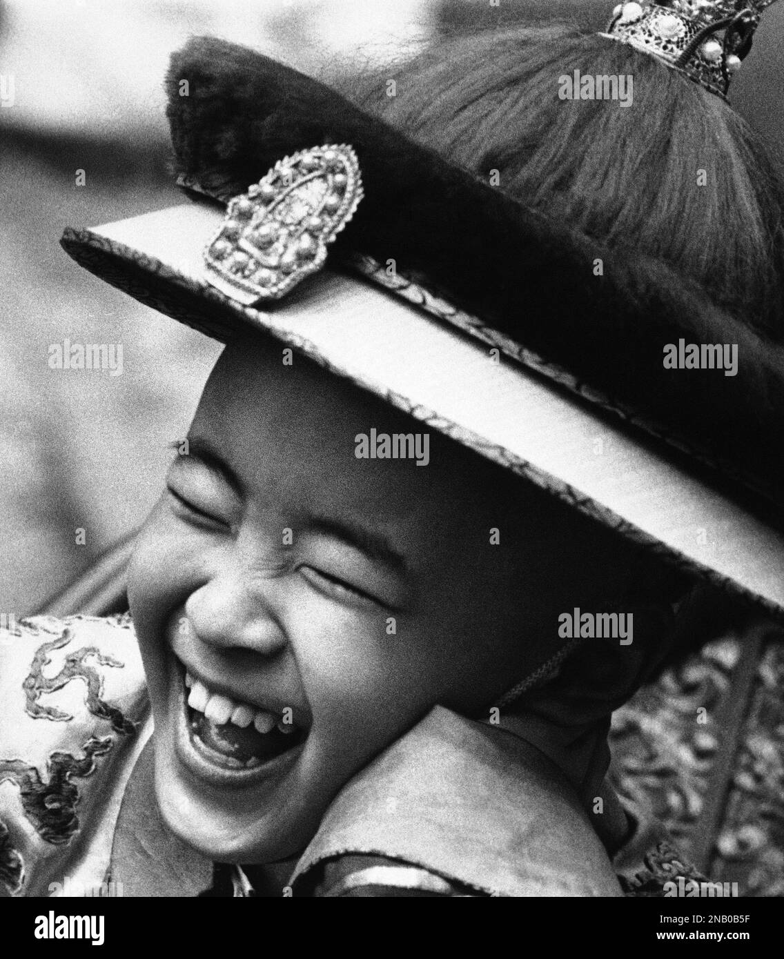 Tijger Tsou, who is from New York, enjoys a joke during a break in ...
