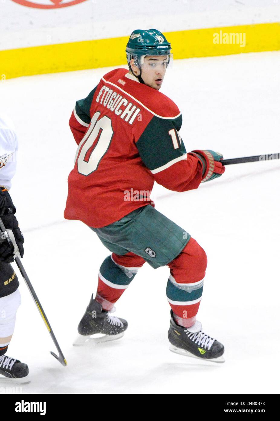 Minnesota Wild's Devin Setoguchi (10) in the third period of an NHL ...