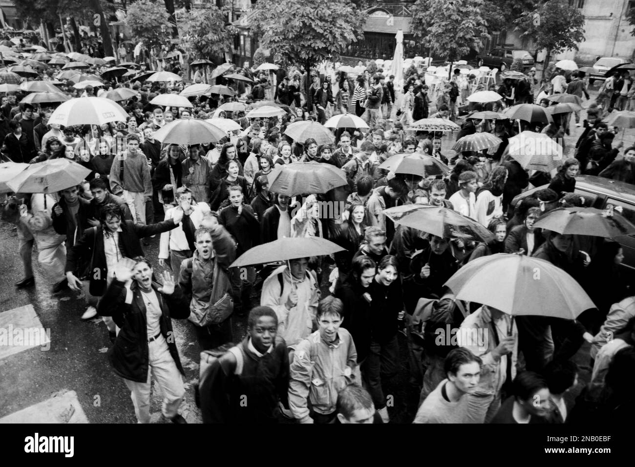Archives 90ies: Pupils march to protest lack of National Education ...