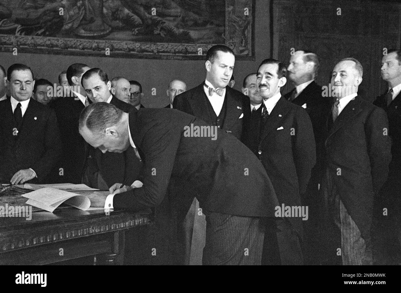 The New German-Japanese-Italian Anti-Communist pact was signed on Nov ...